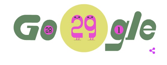 El doodle de Google está dedicado al 2020, año bisiesto | La Voz de Guate