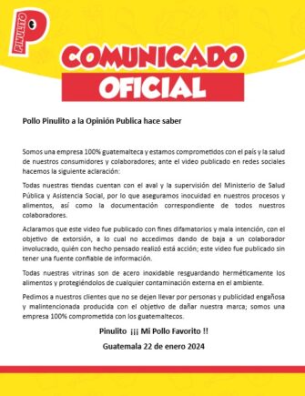 Pollo Pinulito se pronuncia tras video viral, esto es lo que dice la ...